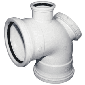 Flo-Tek Waste Bend - SV (Soil-Vent System - Above Ground) - 110mm 87.5 Degrees - Build Africa