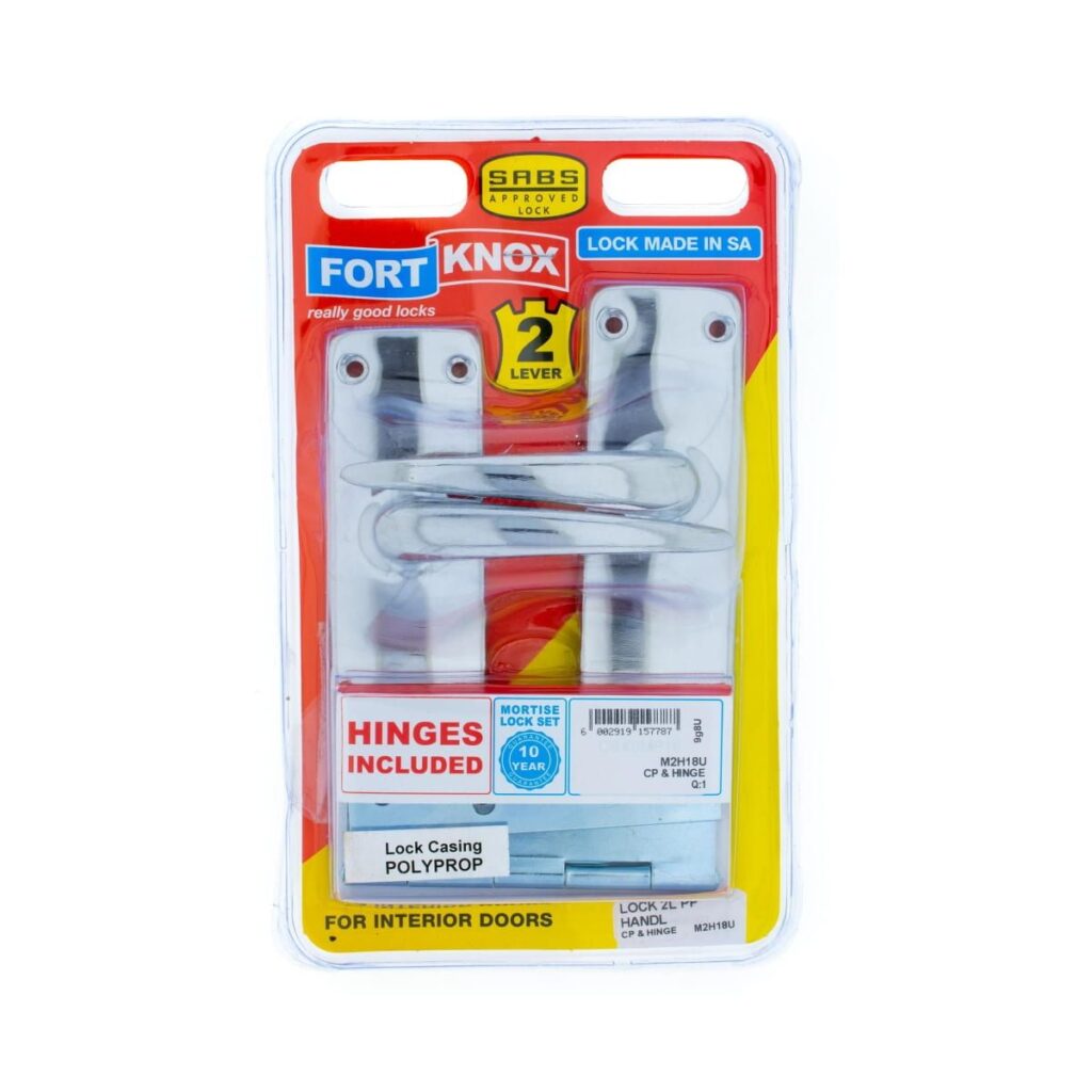 Fortknox Lock 2L Pp Handl Cp & Hinge Q:1 - Build Africa